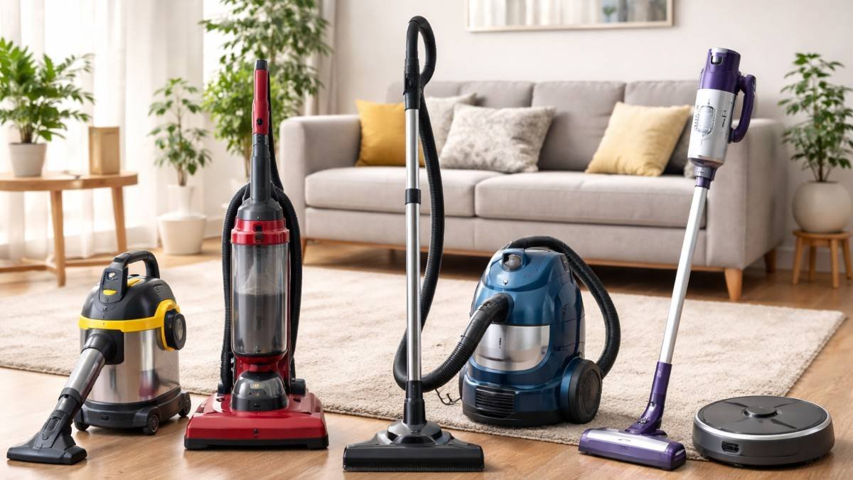 What Are the Different Types of Vacuum Cleaner